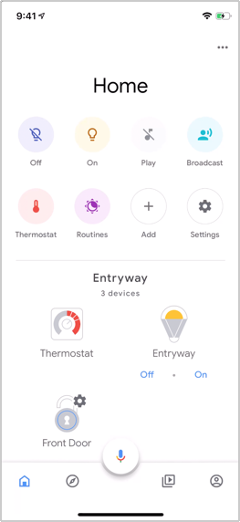How do I set up Google Home to work with Dwelo?